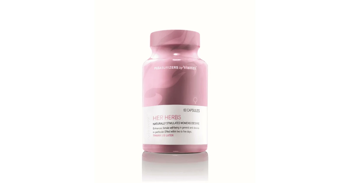 Viamax Her Herbs 60 Capsules - Doplněk pro zvýšení libida - Sensu